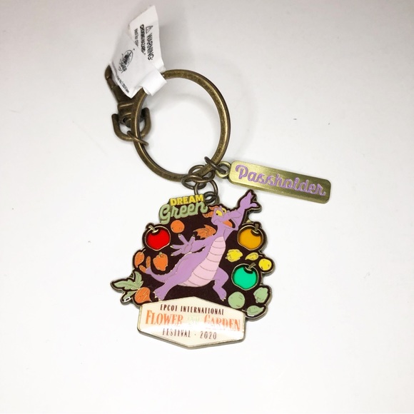 Disney | Accessories | Disney Parks Flower And Garden Festival Figment ...